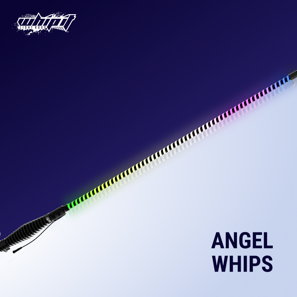 Angel LED Whips - COB LED Technology for Off-Road Adventure – Whip It ...