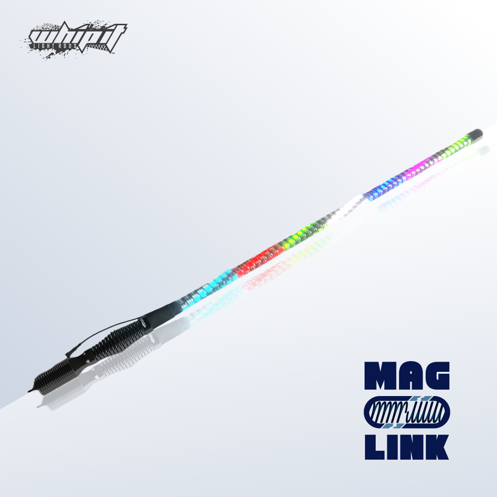 MagLink LED Whips - Easy Magnetic Base for Off-Road Lighting – Whip It ...