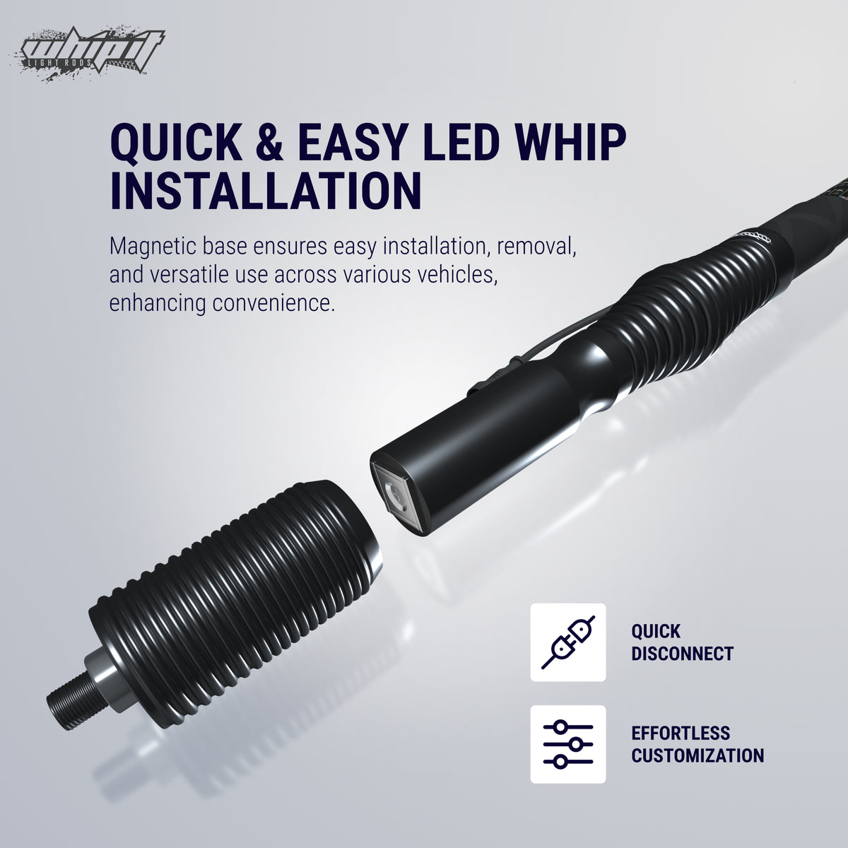 MagLink LED Whips: Illuminate Your Adventure with Ease! – Whip It Light ...