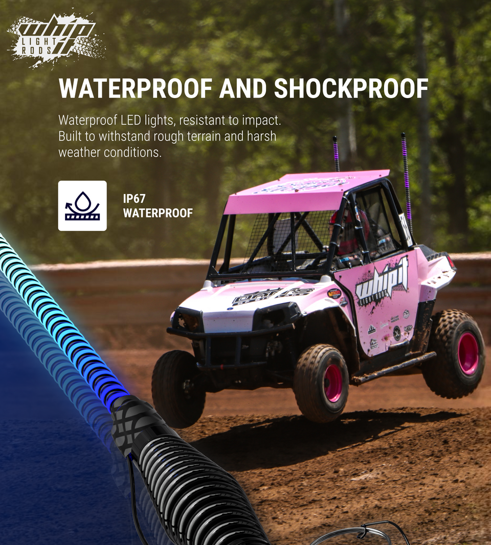 Angel LED Whips - COB LED Technology for Off-Road Adventure – Whip It ...