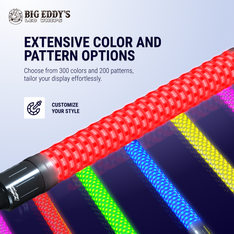 Big Eddy's LED Whips - Light Up Your Off-Road Adventure – Whip It Light ...