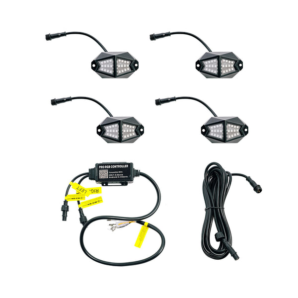K2 LED Rock Lights: Illuminate Your Off-Road Adventure! – Whip It Light ...